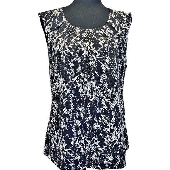 Alfani | Tops | Alfani Pure Luxe Sequin Shimmer Sleeveless Blouse Tank ...